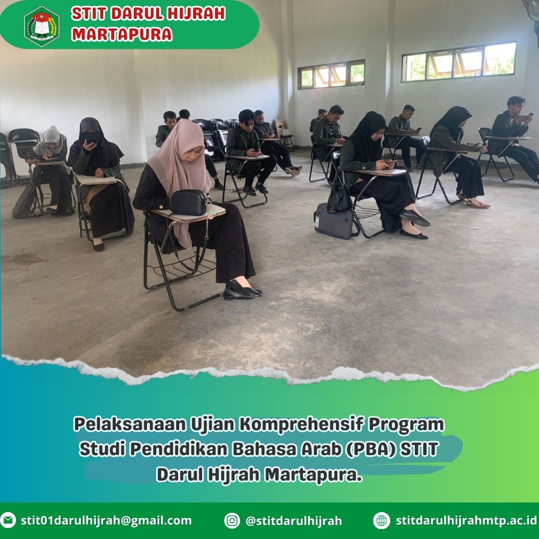 Pelaksanaan Ujian Komprehensif Program Studi Pendidikan Bahasa Arab ...